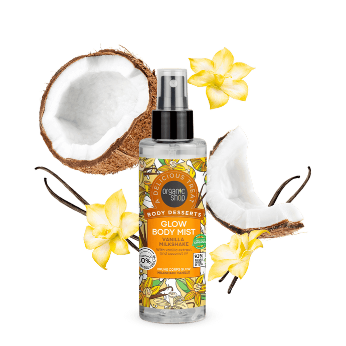 Glow Body Mist Vanilla Milkshake – Organic Shop