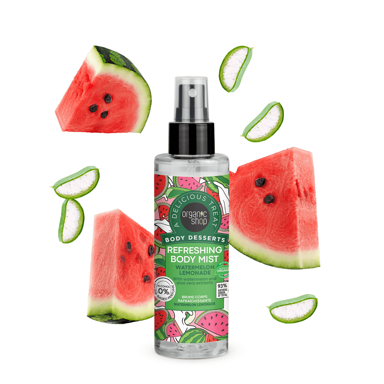 Refreshing Body Mist Watermelon Lemonade – Organic Shop