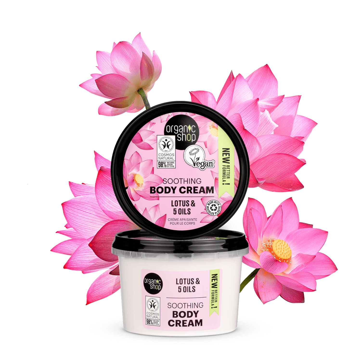 Soothing Body Cream Lotus – Organic Shop