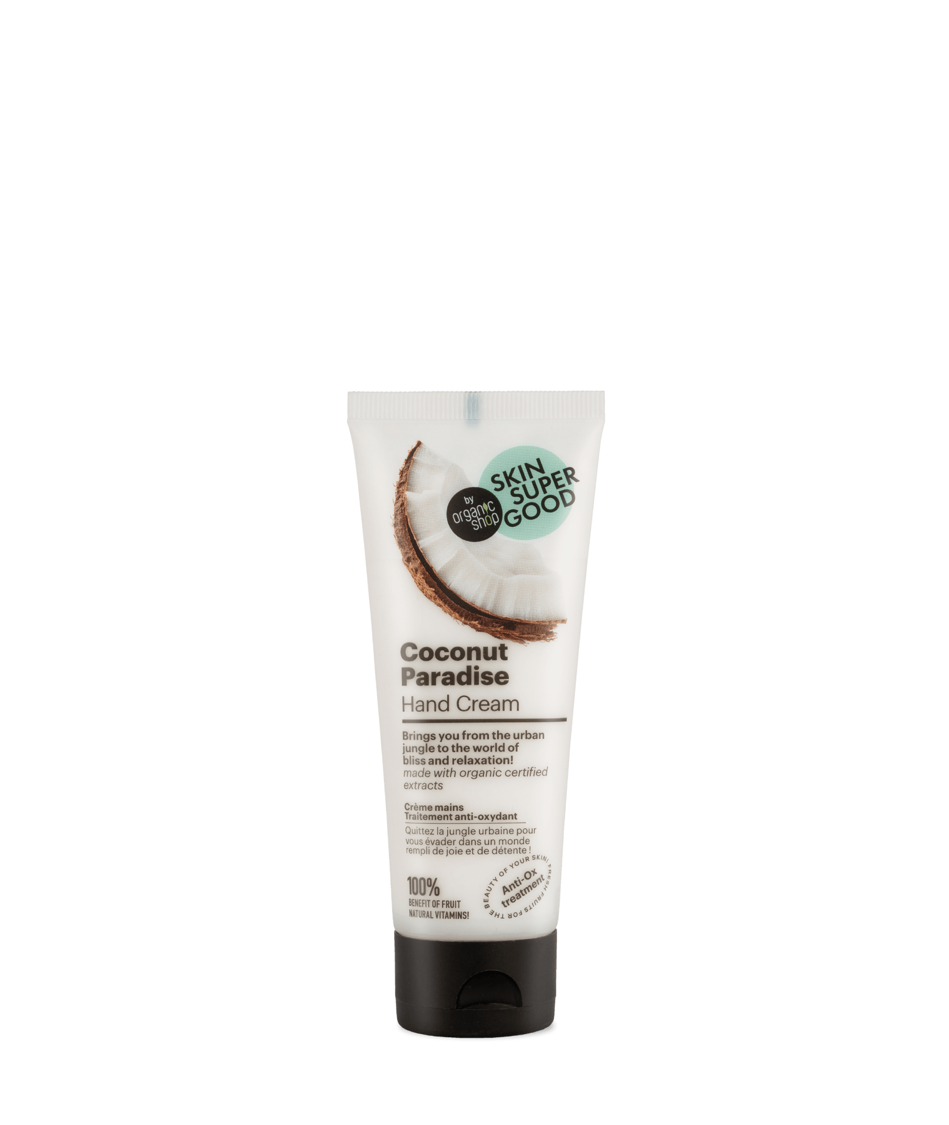 Coconut Paradise Hand Cream. Anti-Ox Treatment – Organic Shop
