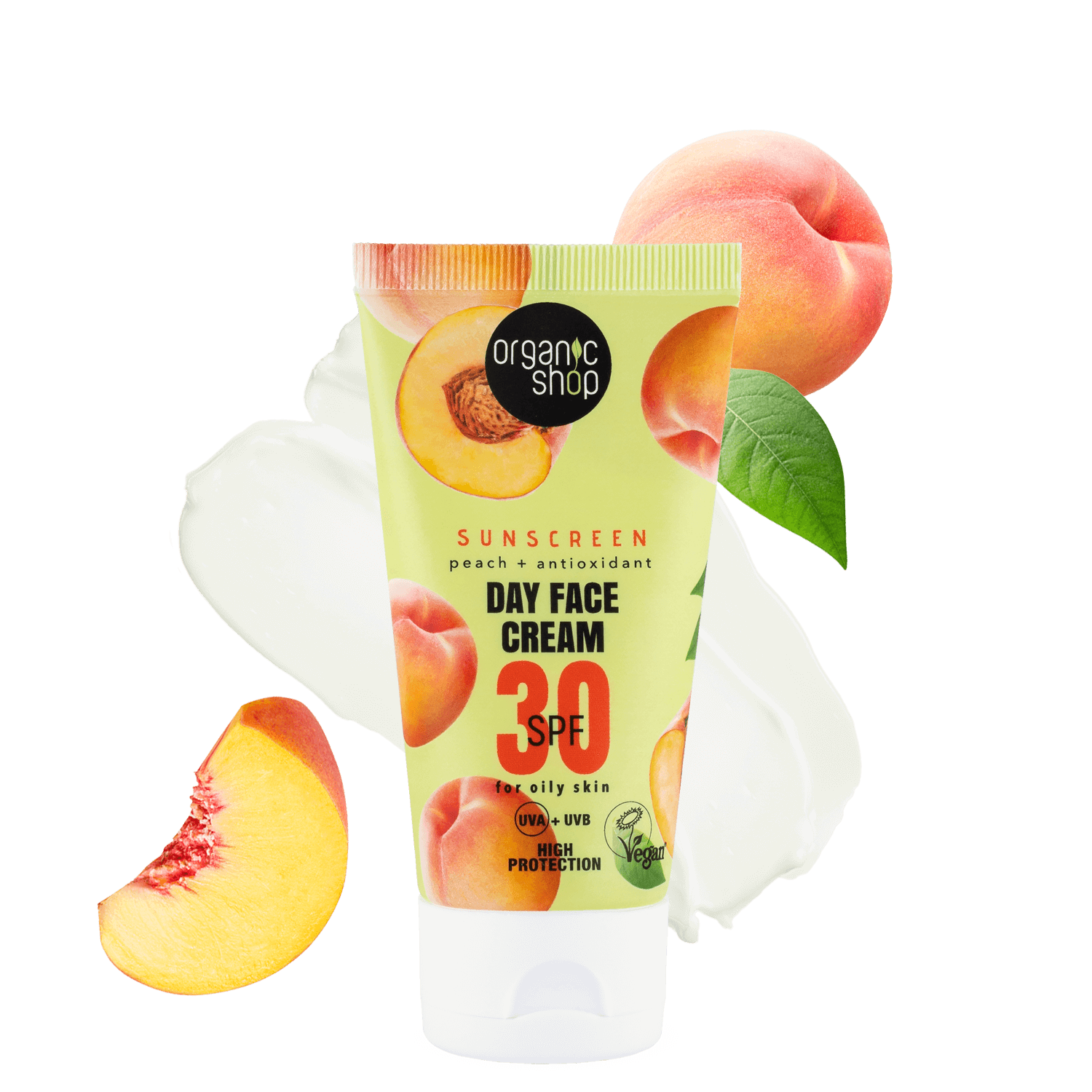 Sunscreen Day Face Cream 30 SPF Oily Skin – Organic Shop