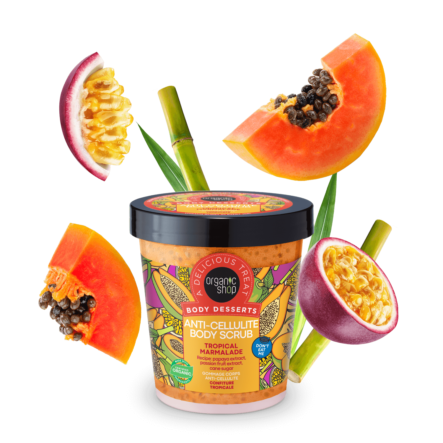 Anti-Cellulite Body Scrub Tropical Marmalade – Organic Shop